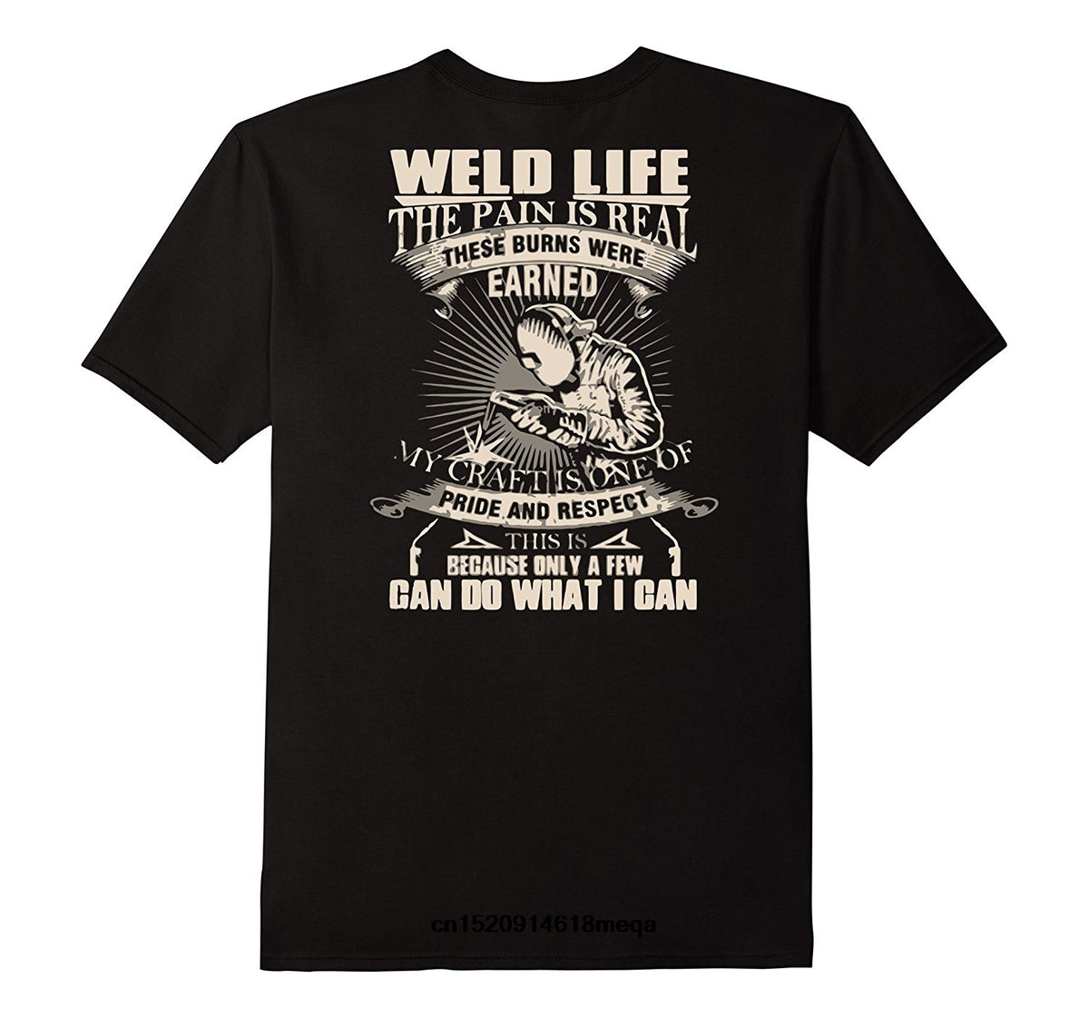 Weld Life The Pain Is Real T-Shirt | WeldingCult
